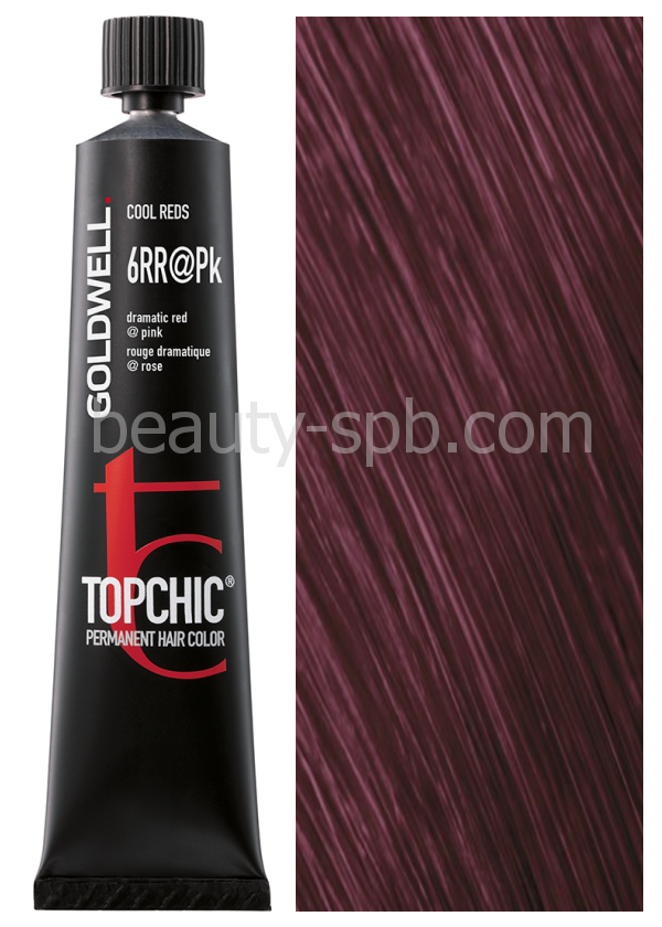 Goldwell Topchic 6RR@Pk волнующий красный с розовым сиянием 60 мл