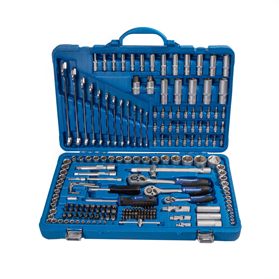 Набор инструментов для автомобиля, дома (216 предметов) станкоимпорт