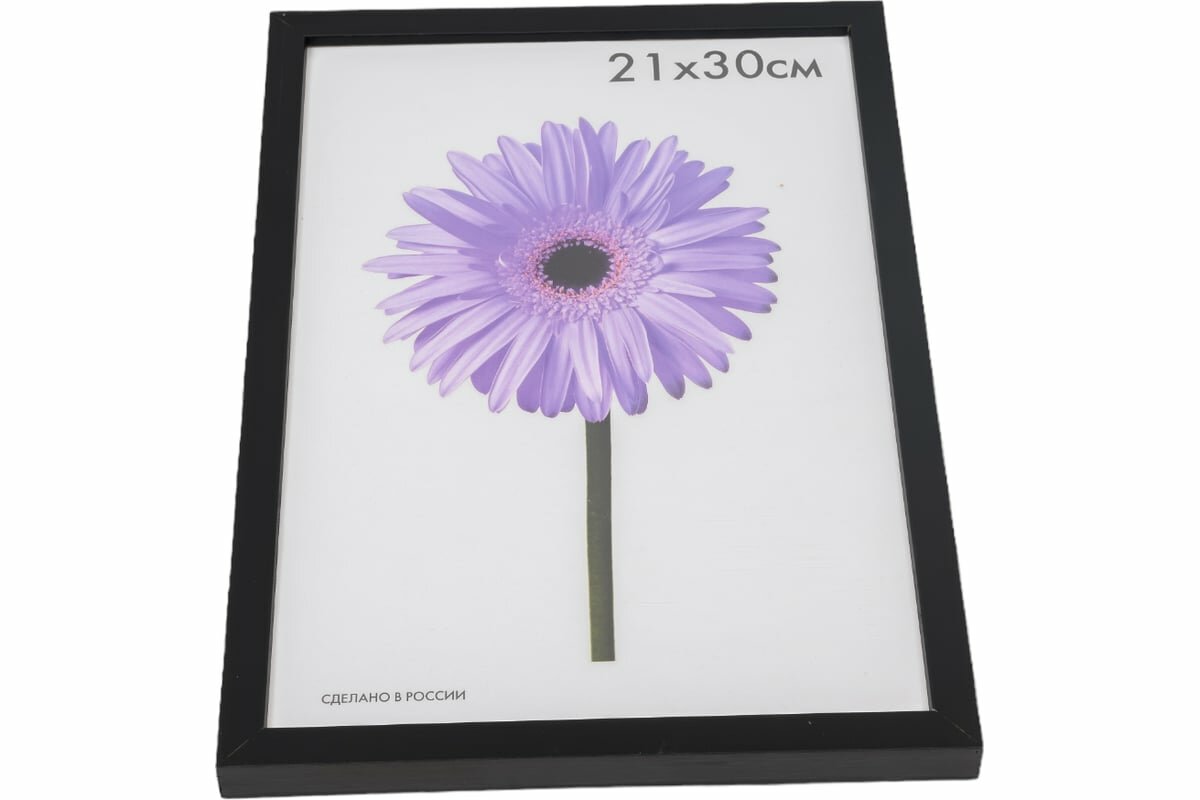 ООО Изометрика Рамка дер. Galina 21*30 черная 0117-8-0018