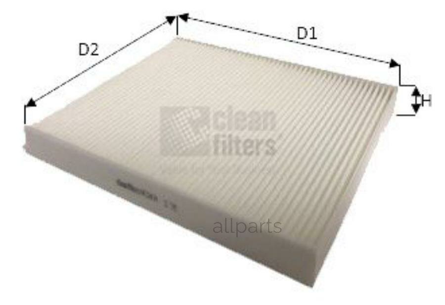 CLEAN FILTERS NC2431 Фильтр салонный
