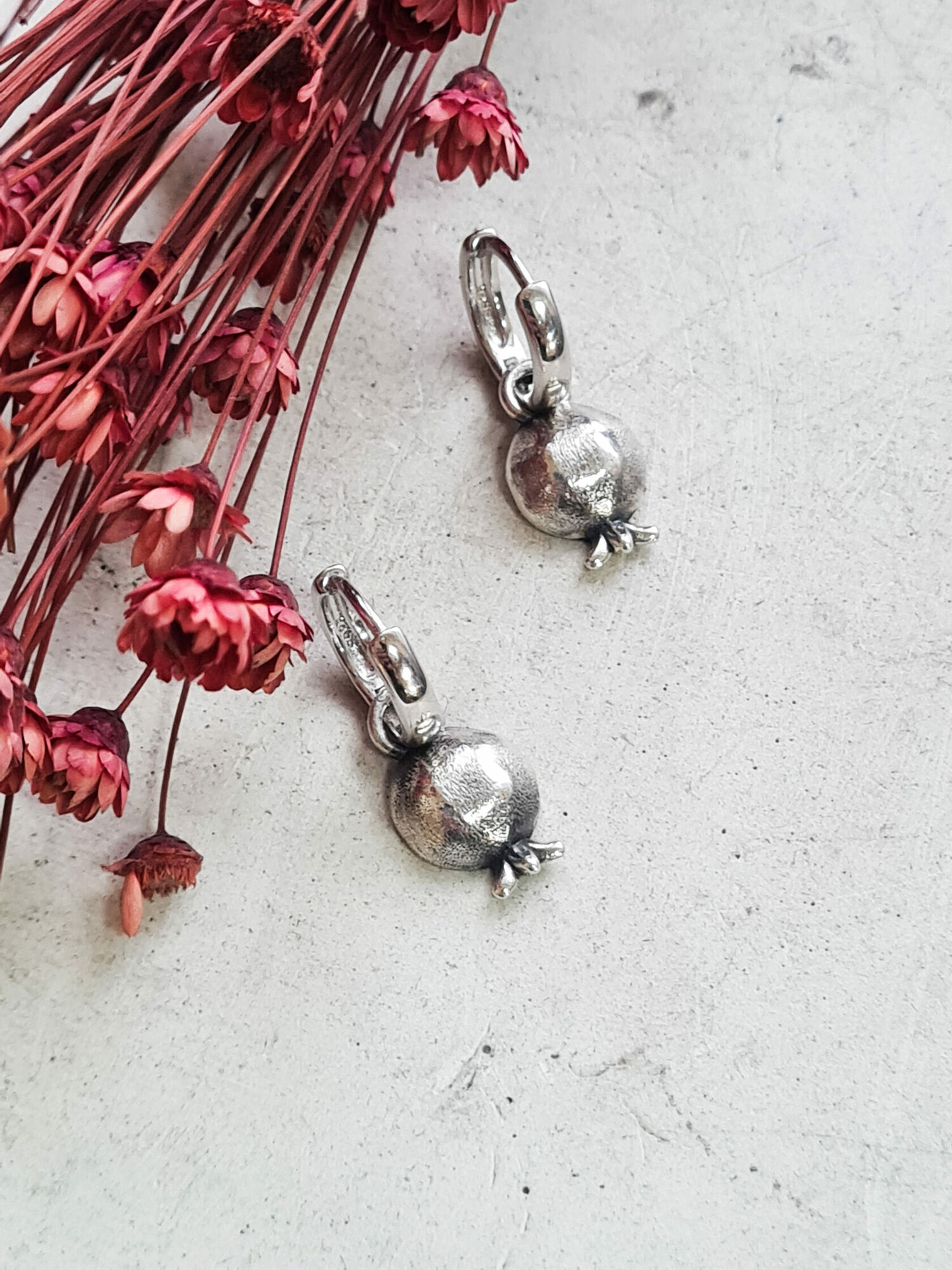 Серьги с подвесками, трансформеры, серебро, 925 проба