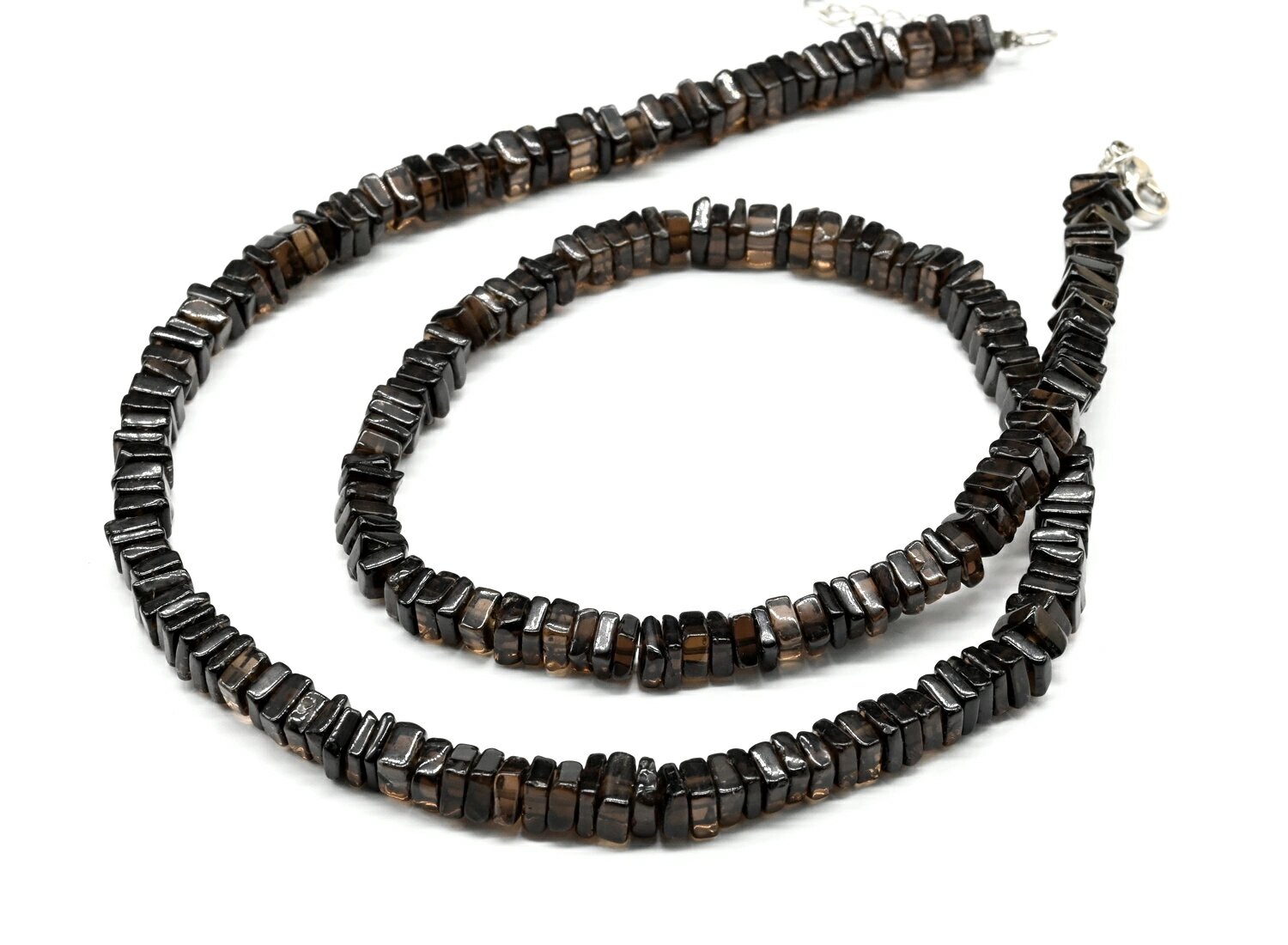 Бусы, топаз