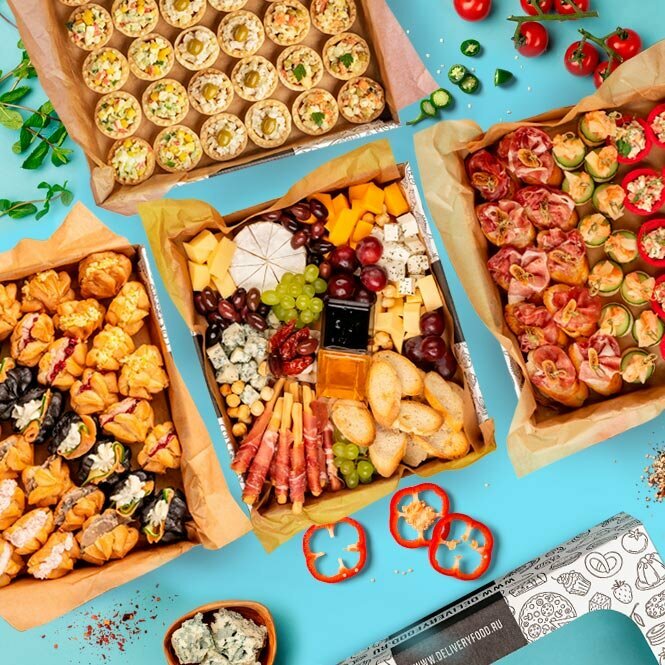 Сет фудбоксов Аппетайзеры