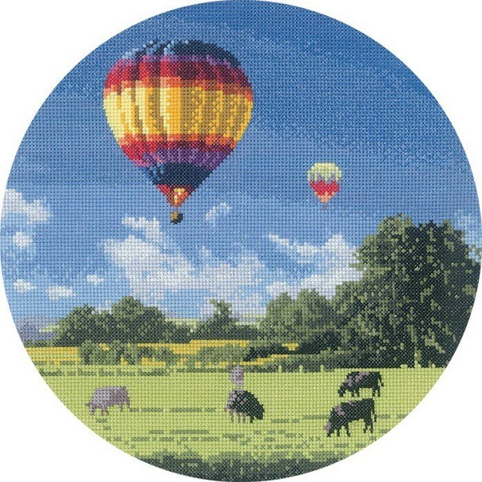 Схема для вышивания Heritage #JCUA1116C Up and Away (Вверх и прочь)