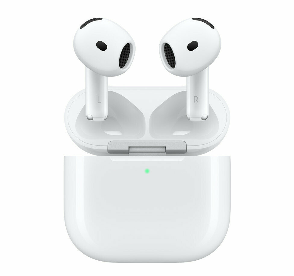 Беспроводные наушники Apple AirPods 4 с активным шумоподавлением, белый