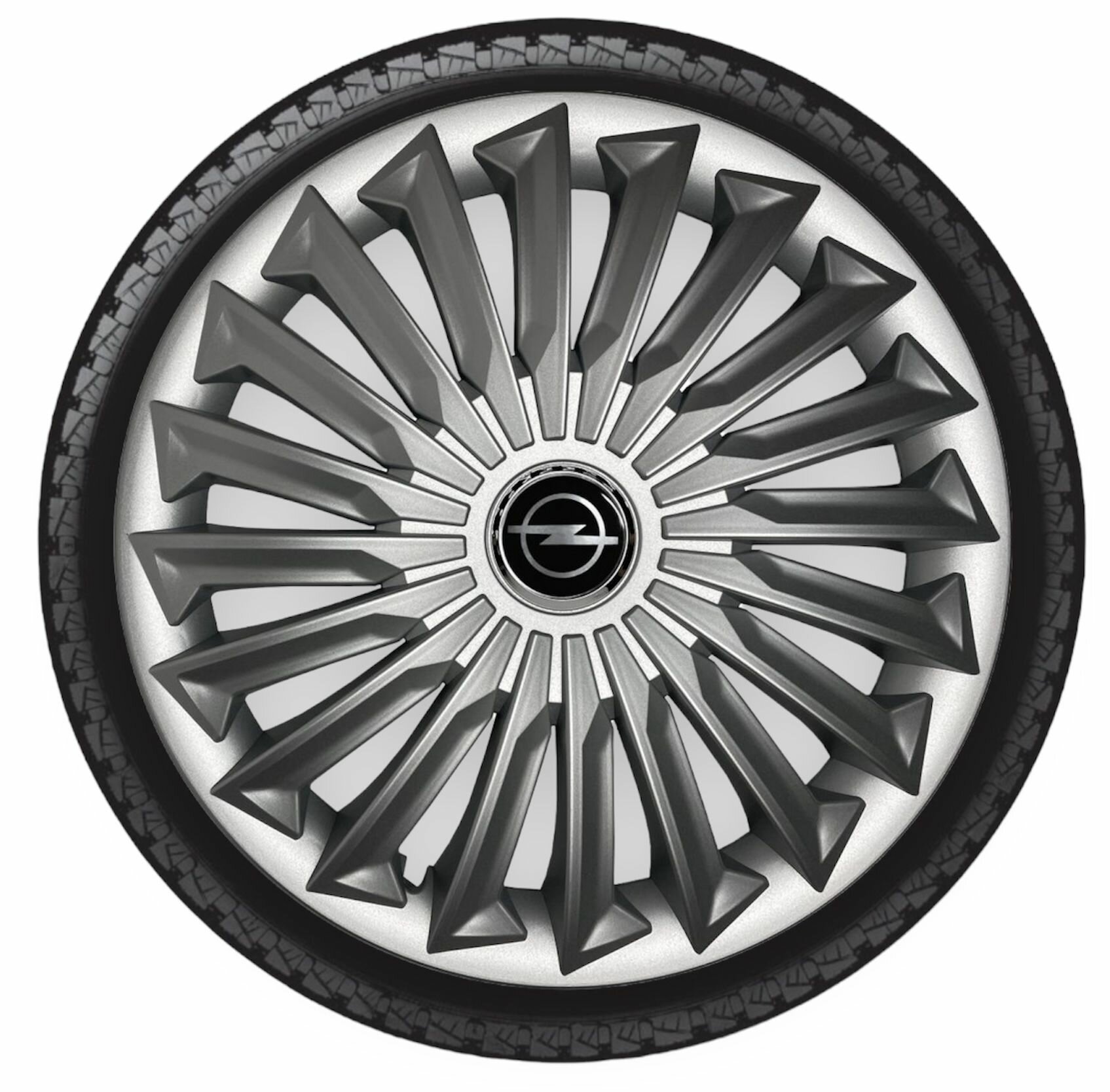 Автомобильные колпаки на диски Jestic джой опель R16", в комплекте 4 колпака