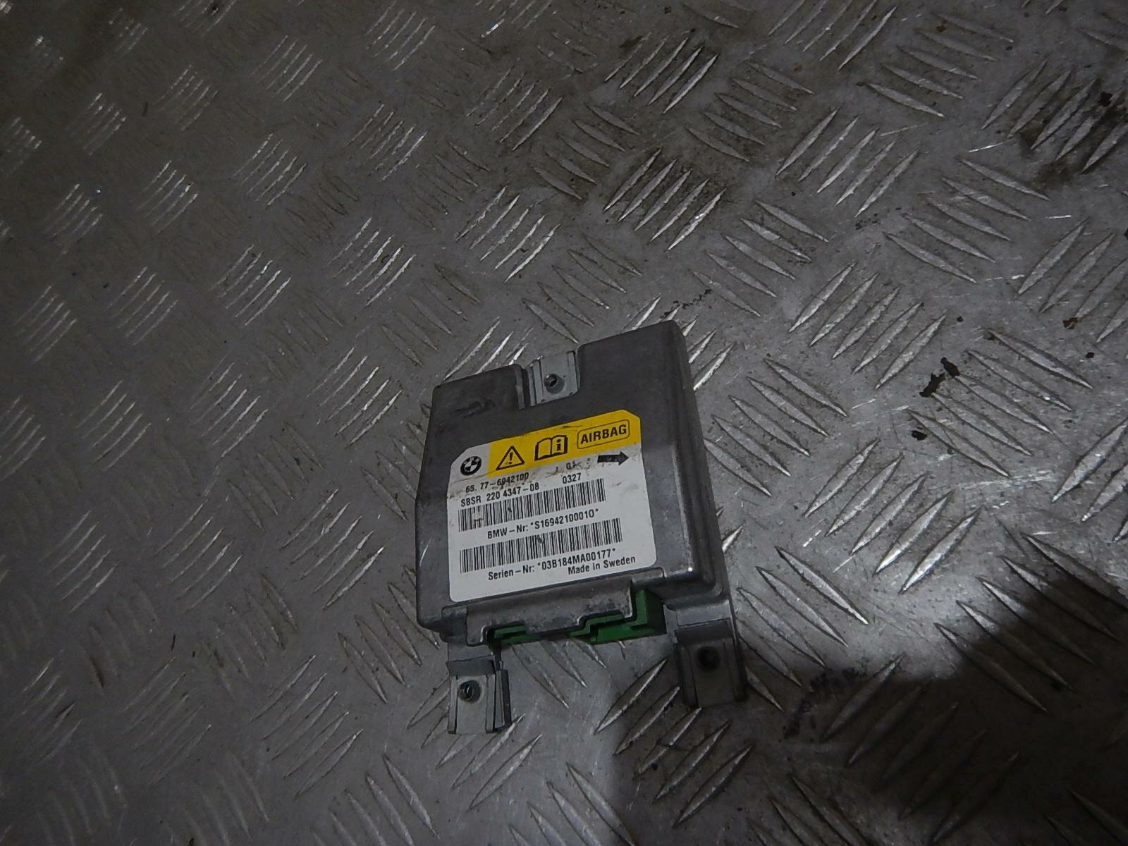 Б/У Блок управления AIR BAG, BMW (БМВ)-5 (E60, E61) (03-09) BMW 5 (E60, E61) (03-09) правый Без видимых повреждений. 4803...