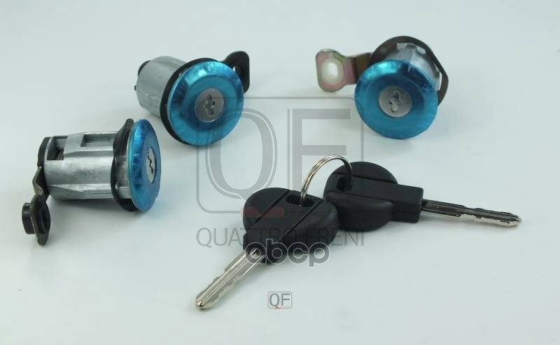 Личинка замка двери комплект QUATTRO FRENI арт. qf32j00002