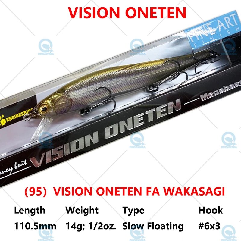 Megabass VISION ONETEN 110 мм 14 г 95 FA WAKASAGI