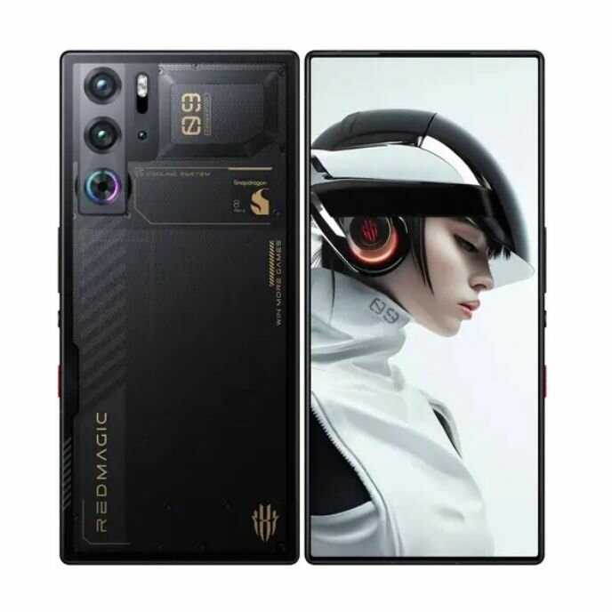 6,8" Смартфон Nubia Red Magic 9 Pro 16/512 ГБ (NX769J) 2024, черный