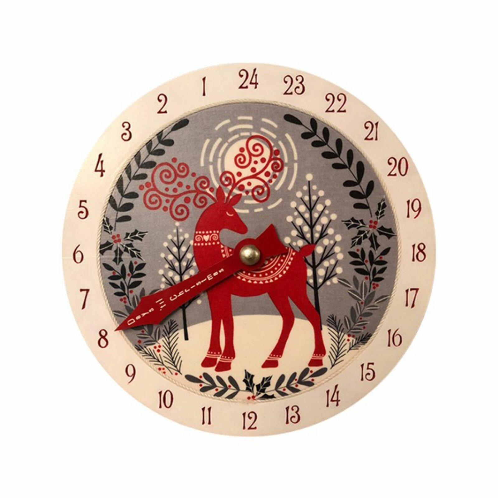 Календарь Обратного отсчета Рождественского Адвента-Олень