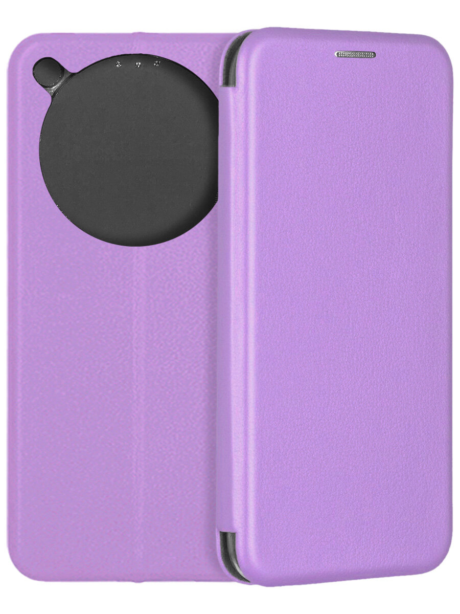 Чехол-книжка для Infinix Zero 40 4G фиолетовый / подставка, отделение для карт