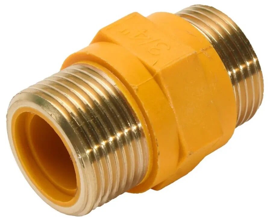 Фитинг газовый изолятор бочонок 1/2 диэлектрическийштуцер-штуцер PROFACTOR PF TF 199.15 ЛОТ 5 шт