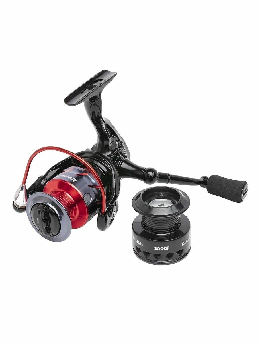 Катушка безынерционная Nisus IKUMI (N-FSP-IK3000F-S) 3000F 4+1 подшипник + запасная шпуля