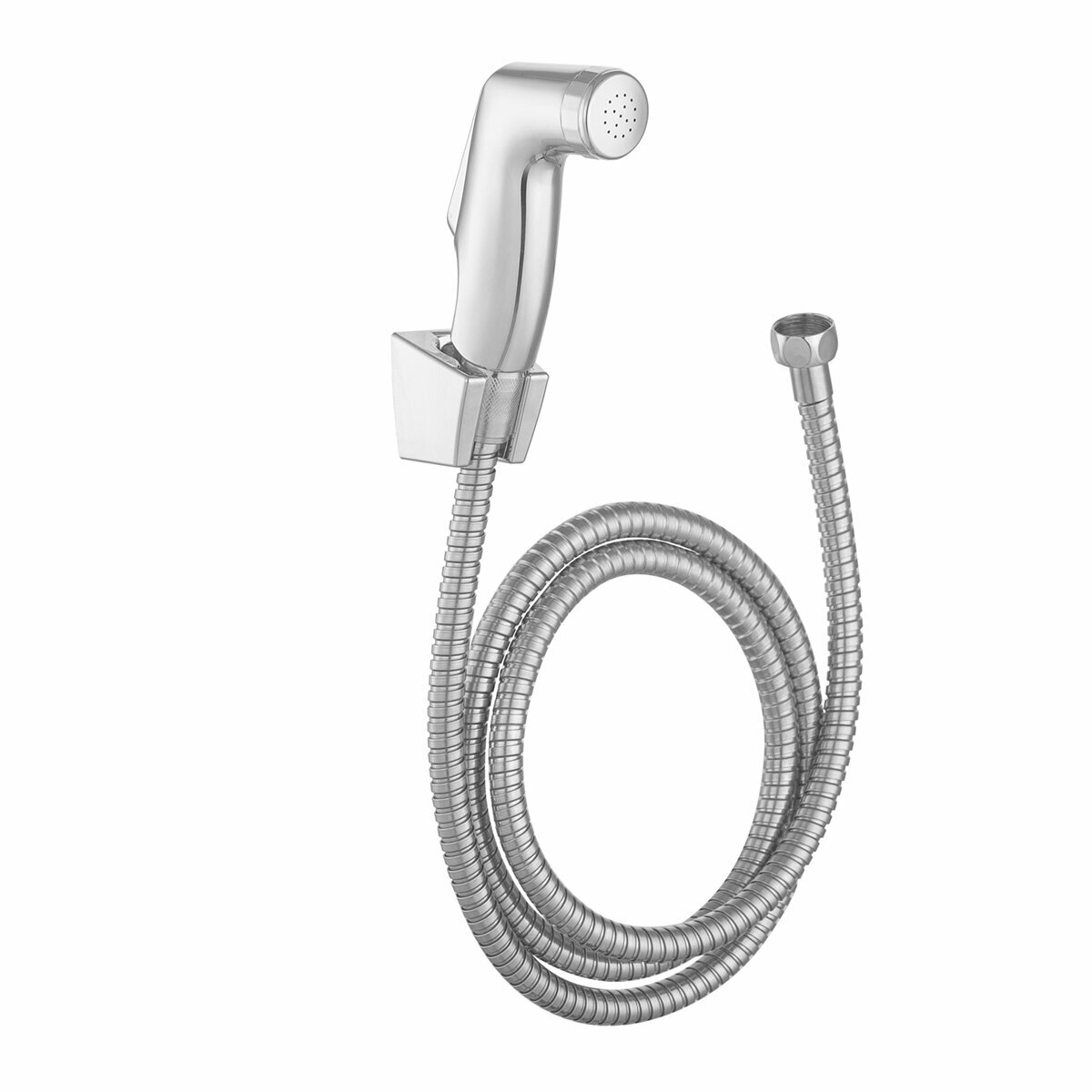 Гигиенический душ "Fashun" A27, с шлангом и крепежом, цвет: хром