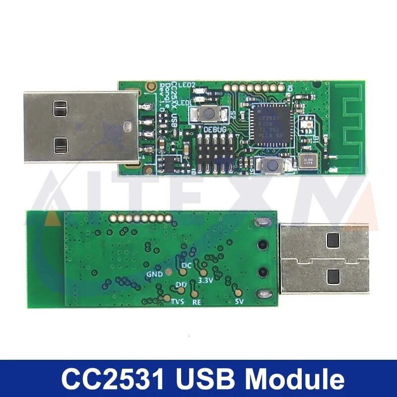 Модуль анализатора протоколов пакетов CC2531 AITEXM ROBOT