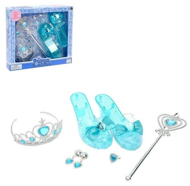 Развивающий набор маленькой модницы "Золушка", набор аксессуаров, для девочки