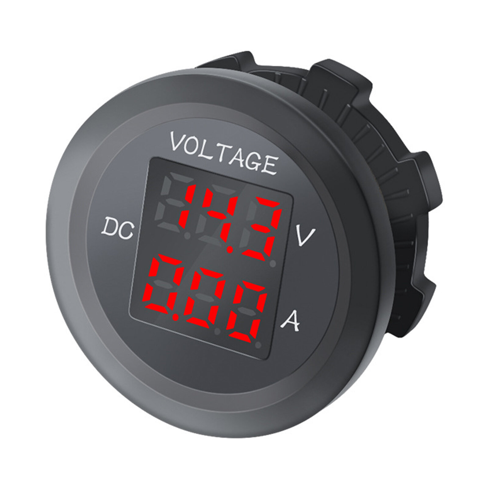 Цифровой вольтметр амперметр 12-24V для автомобиля и мотоцикла