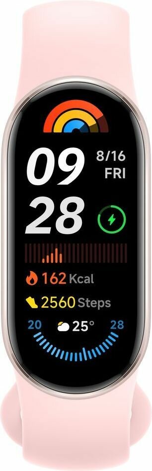 Xiaomi Smart Band 9 Фитнес-браслет, розовый