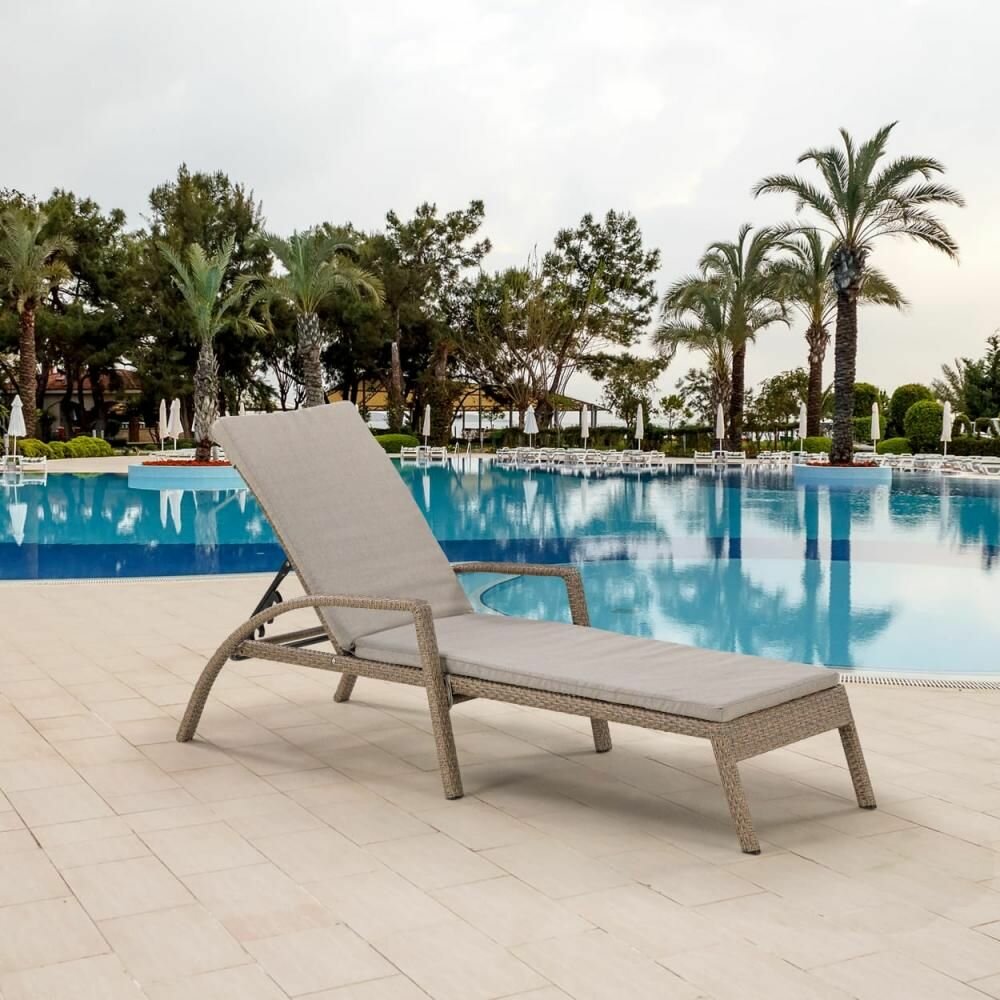 Шезлонг-лежак A30B2-W56 (Afina Garden)