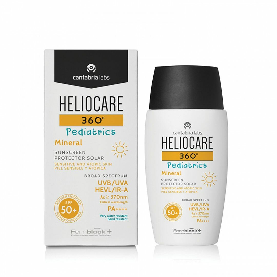 Минеральный фотопротектор для детей SPF 50+ HELIOCARE 360 Pediatrics Mineral Sunscreen SPF 50+