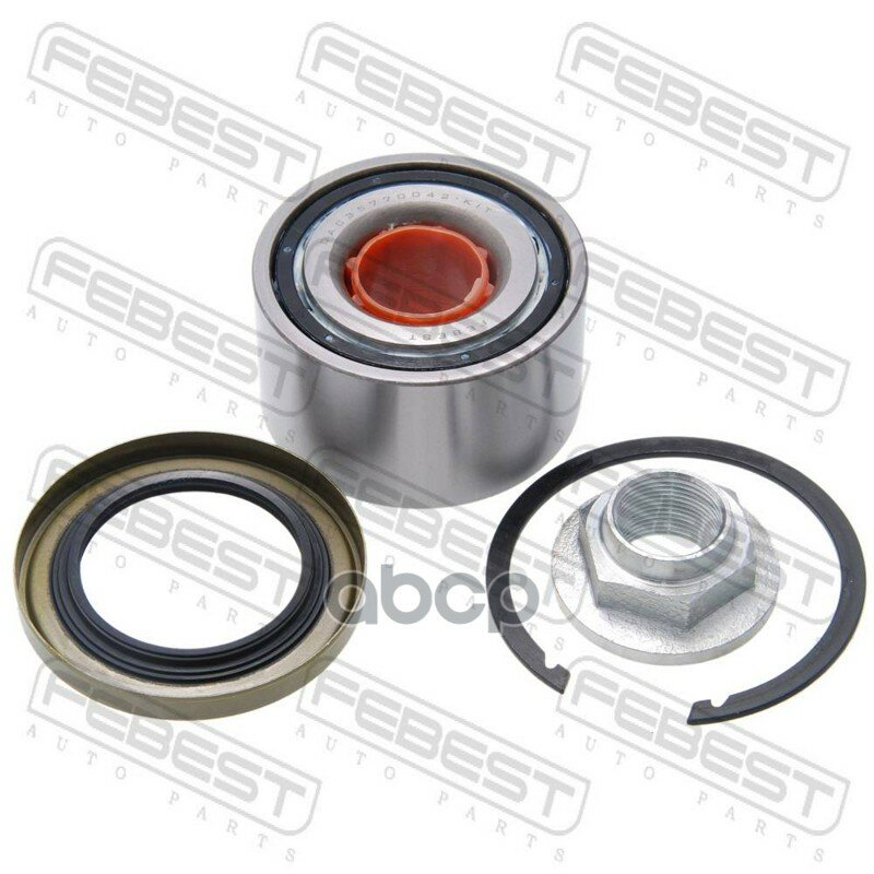 Подшипник ступичный передний 35x77x42 Febest арт. DAC35770042-KIT