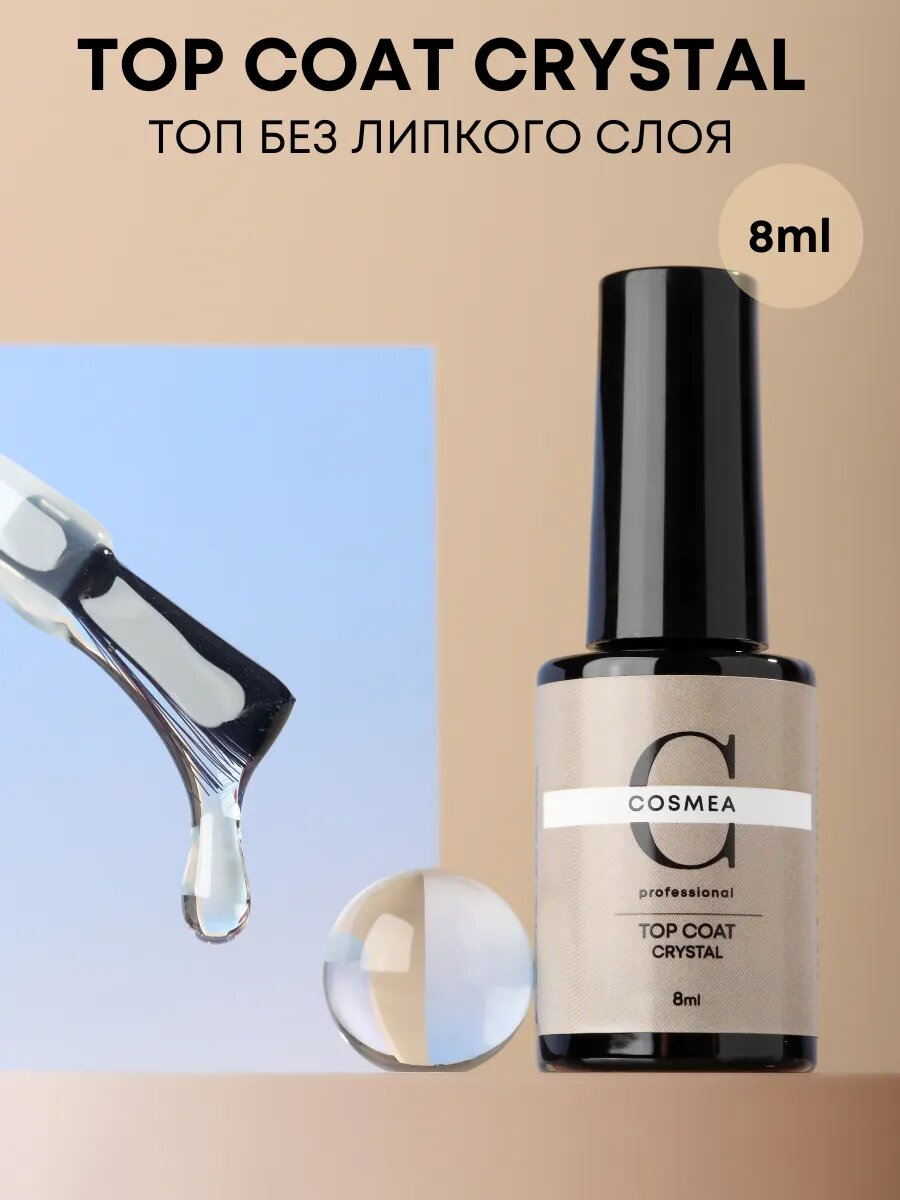 Топ для ногтей глянцевый без липкого слоя