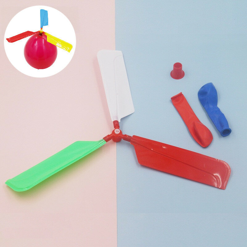 Образовательный STEM шариковый вертолет научная игрушка для детей креативный diy физический эксперимент