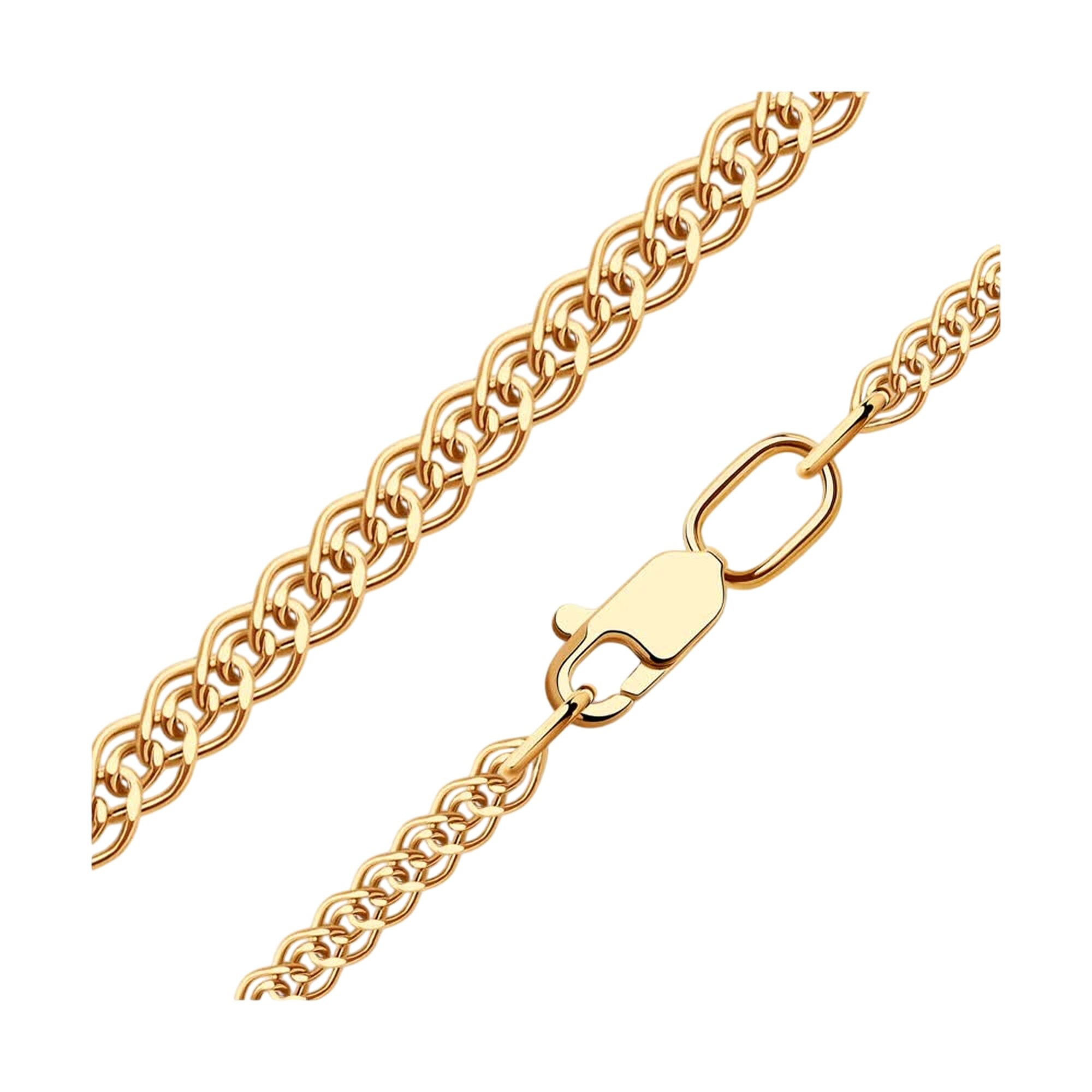 Цепь красное золото, 585 проба