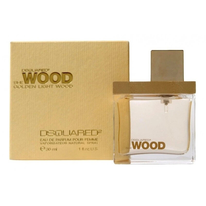 Парфюмерная вода для женщин Dsquared 2 She Wood Golden Light Wood 30 мл / Духи Дискваред 2 Ши Голден Лайт Вуд