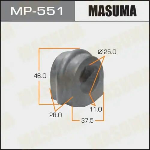 Втулка стабилизатора переднего Nissan Liberty M12/Rnessa N30/Presage U30