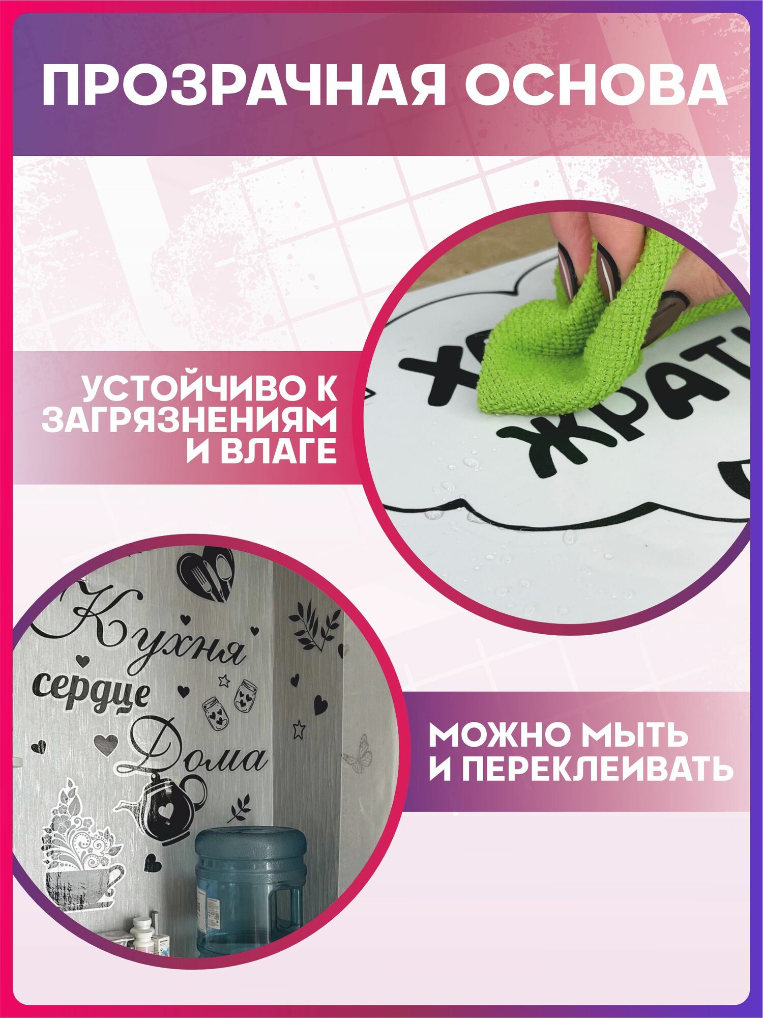 Наклейка на унитаз Кот — фото 1