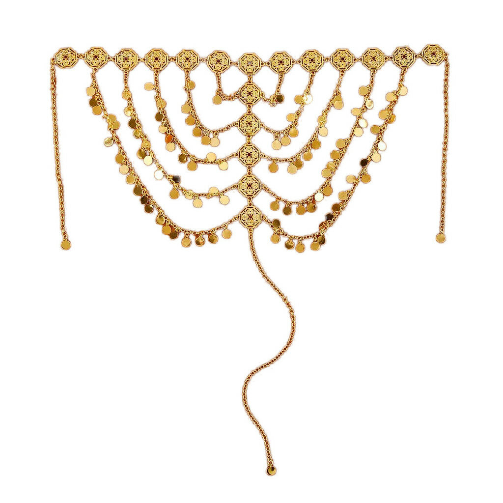 Украшение для волос из золотого сплава с висюльками для женщин праздник и путешествие подарок