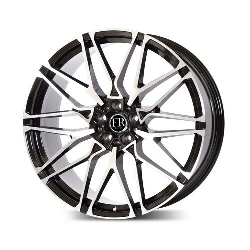 Колесный диск FR REPLICA B495 9.5x21/5x112 D66.6 ET37 черный С полировкой