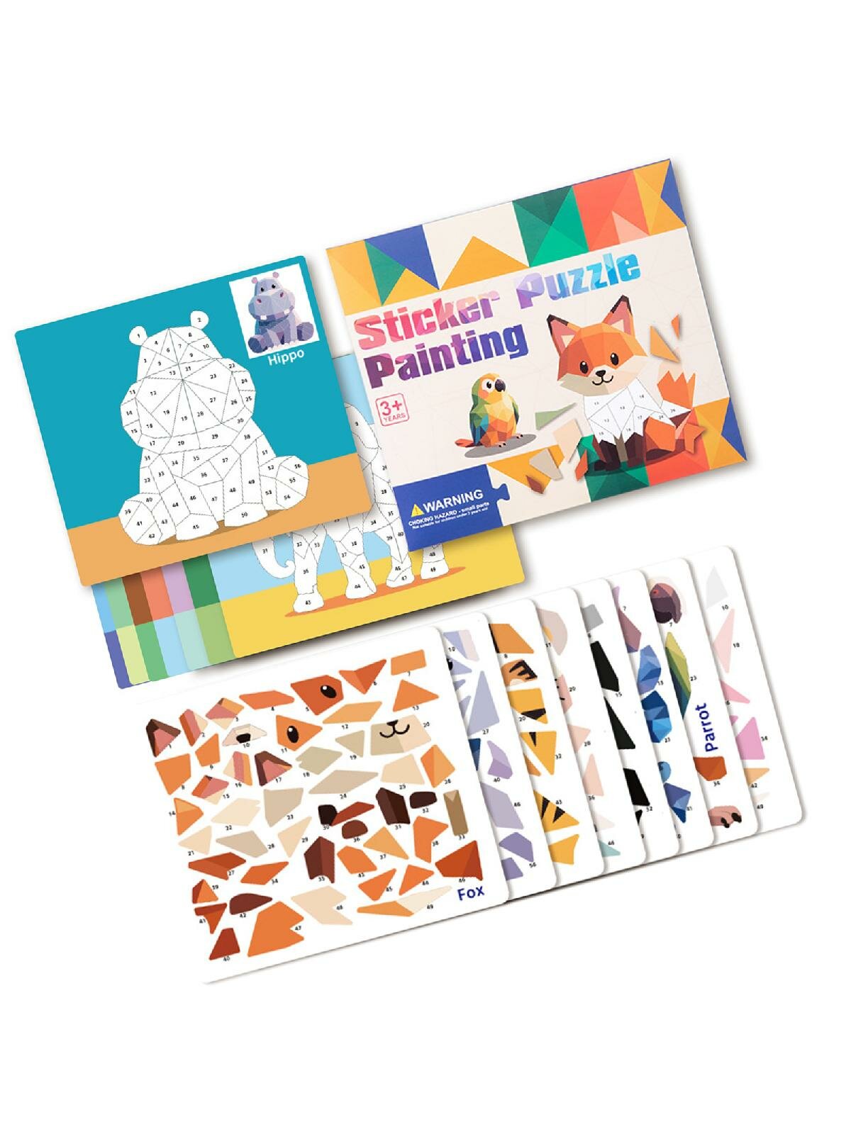 Набор для практического обучения детей из безопасной бумаги DIY Craft