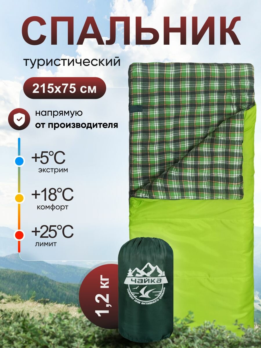 Спальник туристический Soft 200