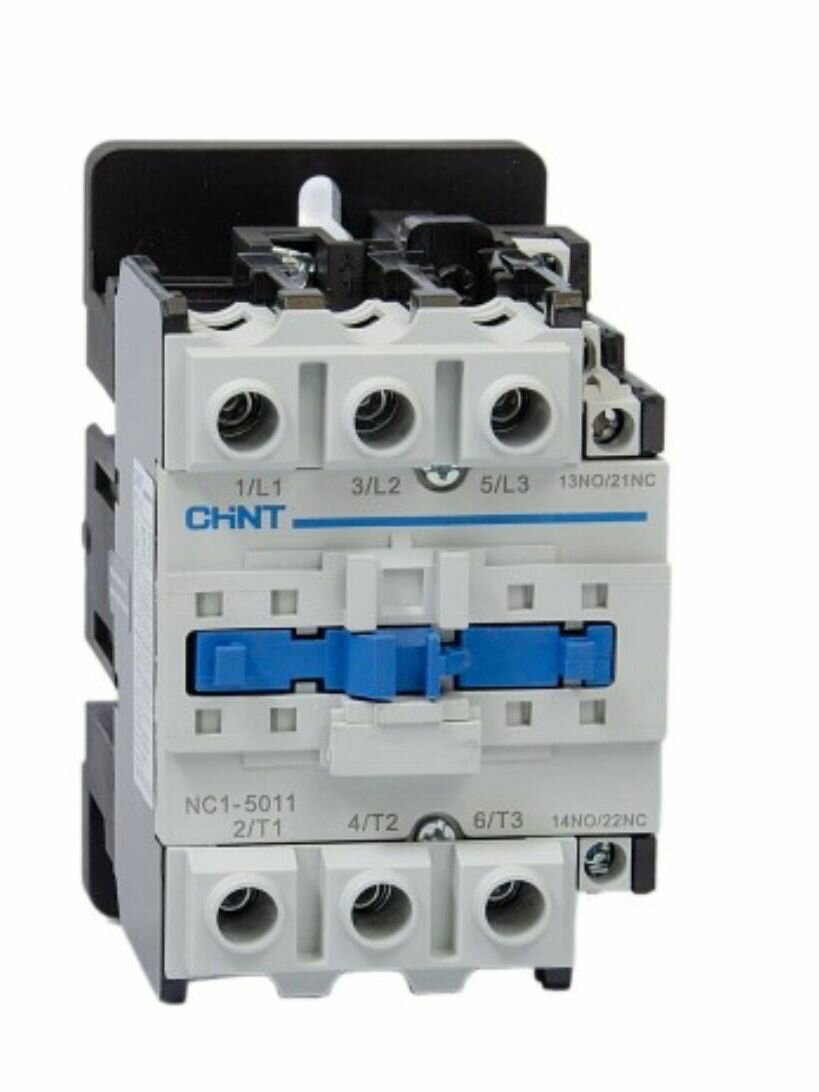 Контактор Chint NC1-5011 50А 230В/АС3 1НО+1НЗ 50Гц