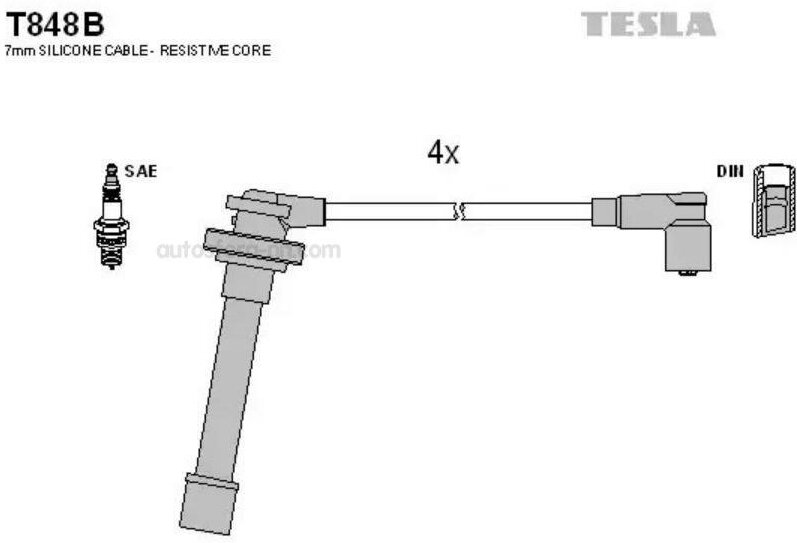 TESLA T848B Провода