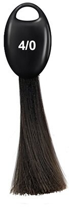 OLLIN, Крем-краска для волос N-Joy 4/0