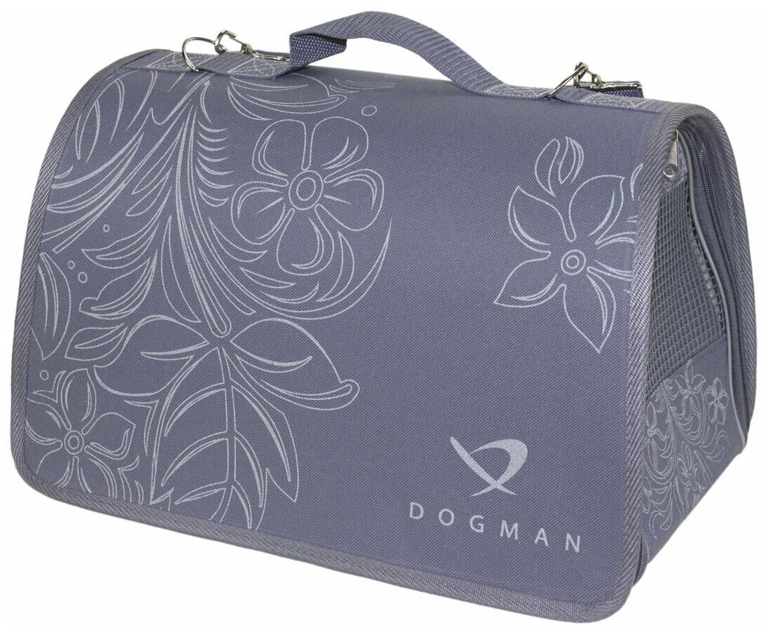 Сумка Лира №1 "DOGMAN" 35х23х22 см (серый)