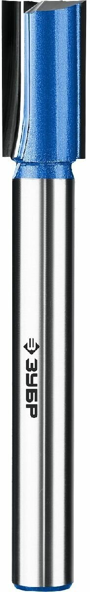 ЗУБР 16x30мм, хвостовик 12мм, фреза пазовая прямая с нижними подрезателями, , серия Профессионал (28755-16-30)