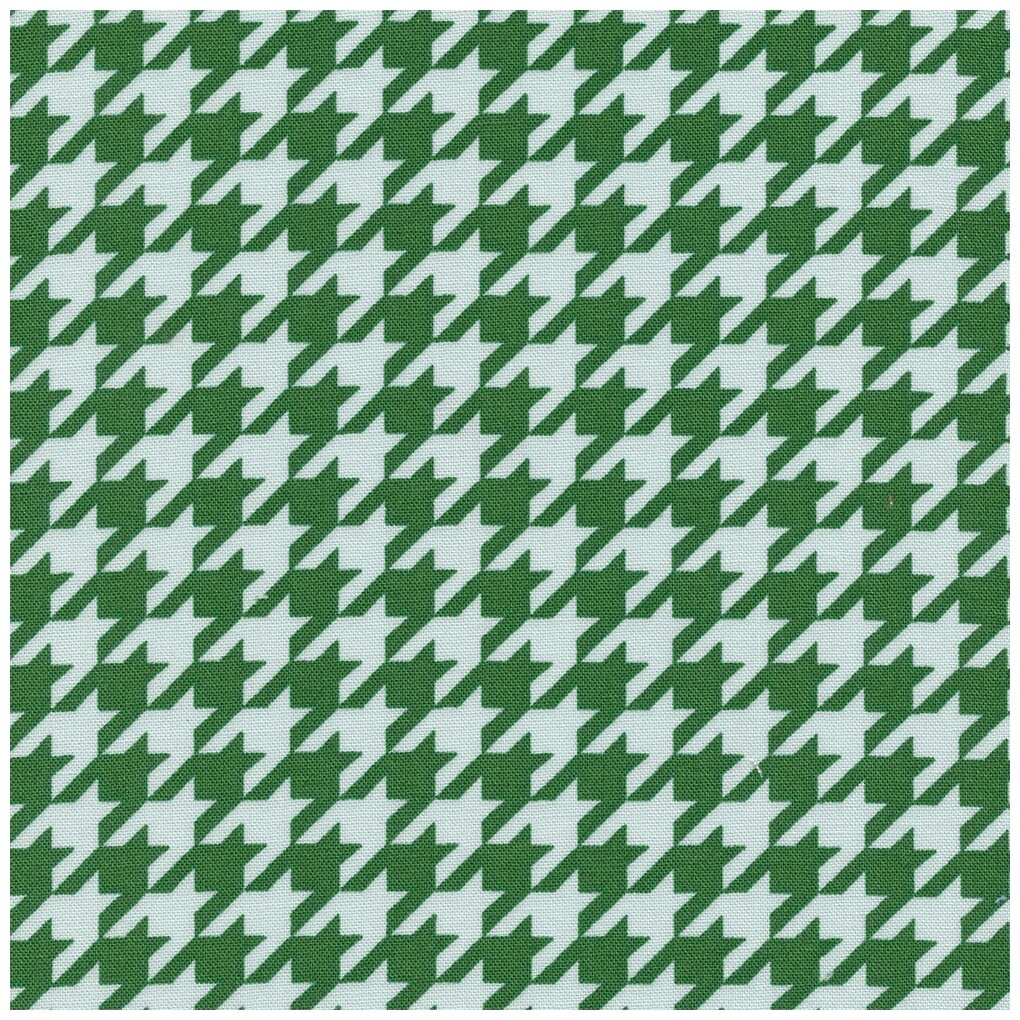 PEPPY бабушкин сундучок ткань для пэчворка 50x55см, хлопок гусиная лапка ярко-зеленый