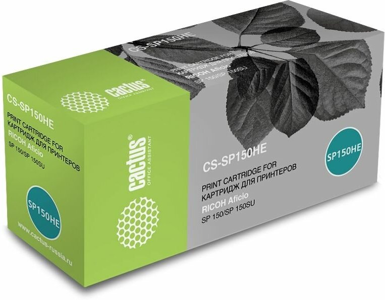 Картридж Cactus CS-SP150HE черный (1500стр.) для Ricoh Aficio SP 150/SP 150SU