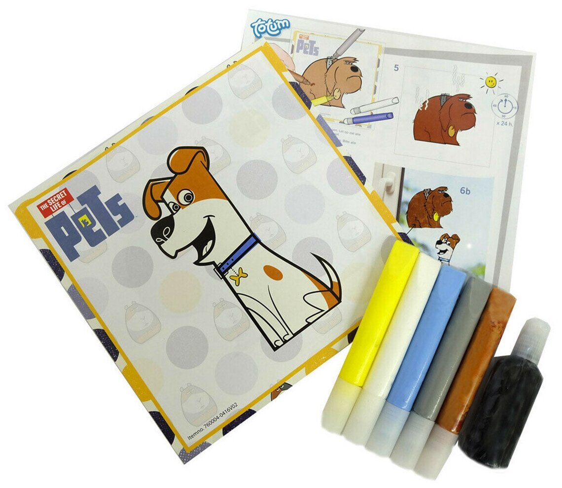 The Secret Life of Pets Набор для творчества Оконные краски
