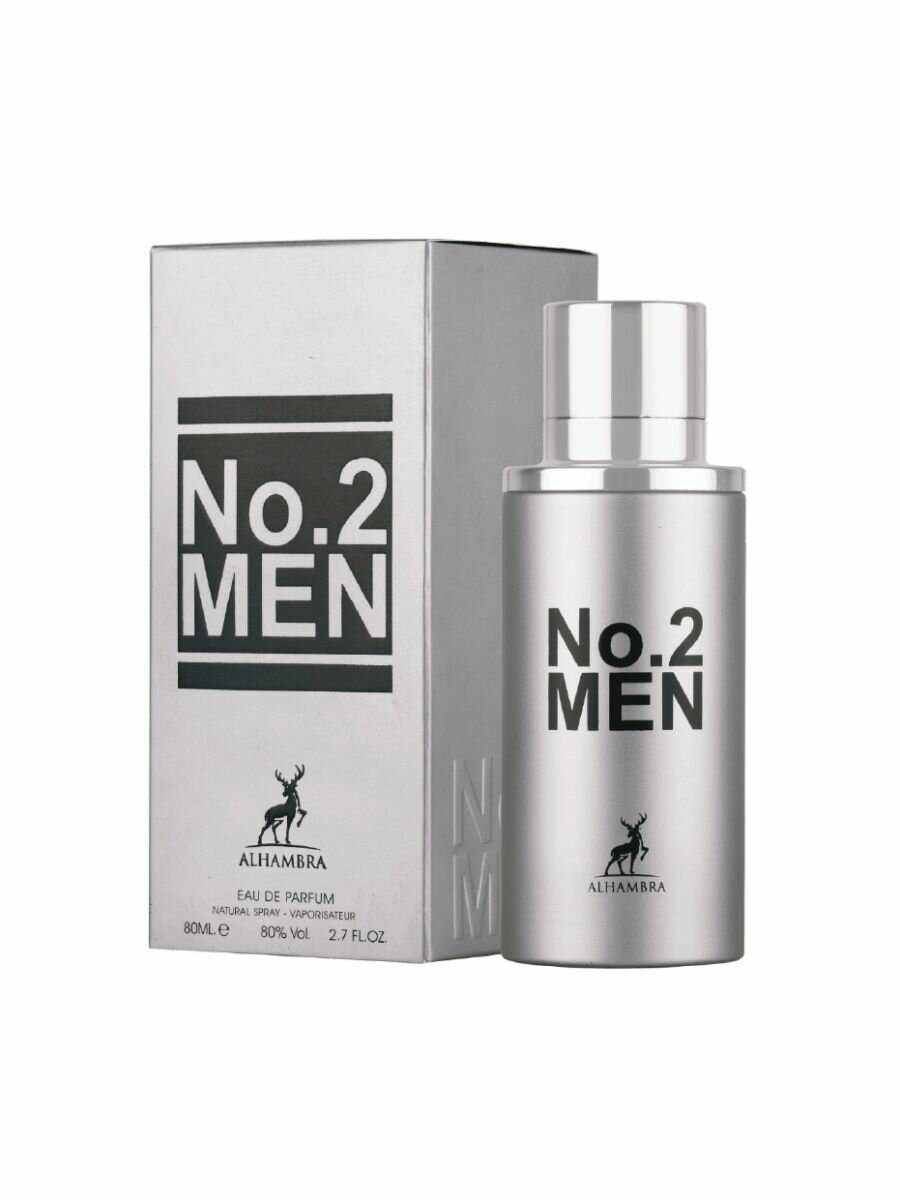 Maison Alhambra No-2 MEN / Майсон Алахамбра №2 Мэн Парфюмерная вода мужская 80 мл