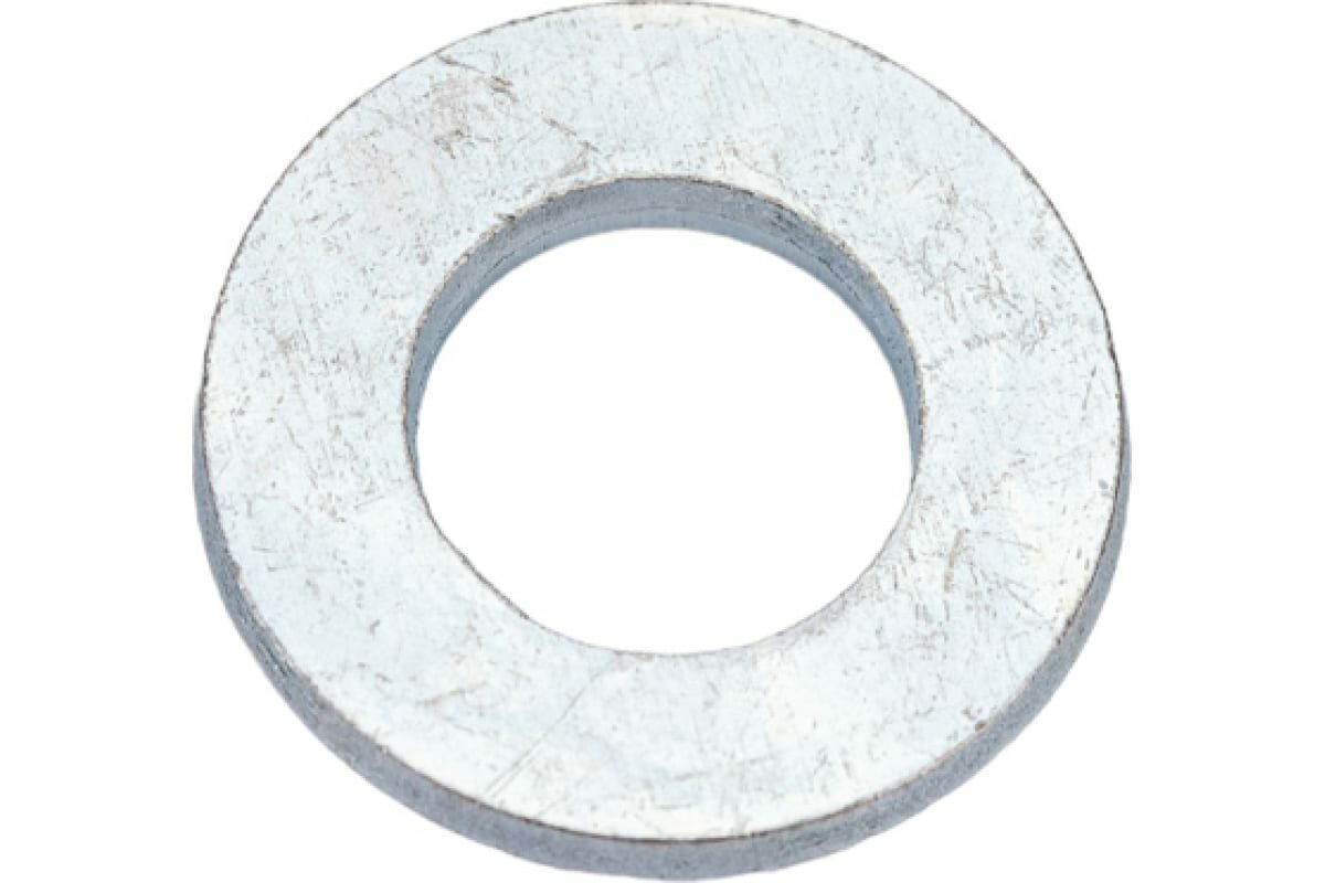 Стройбат Оцинкованная шайба DIN 125A 10 мм, набор 100 шт, код 2633008, 005681