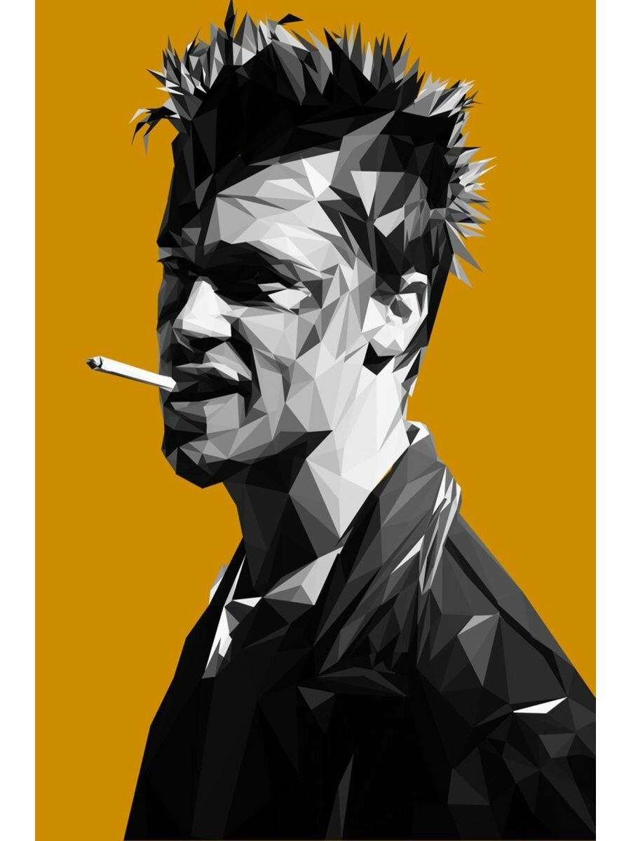 Постер "Movie Pop Art. Бойцовский клуб"