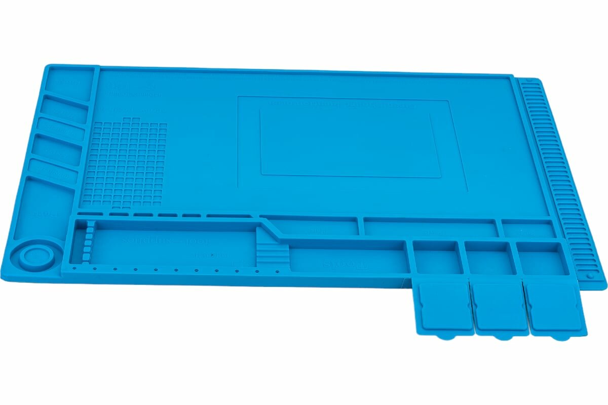 QUICKO QTS160 термостойкий магнитный коврик для пайки и ремонта S160 450x300 мм