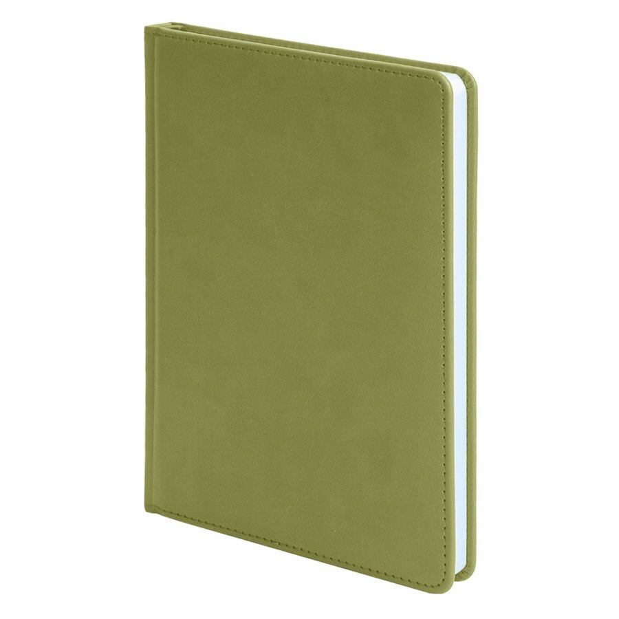 Ежедневник учителя (планинг), записная книжка, блокнот недатированный Campbell, А5, оливковый, белый блок