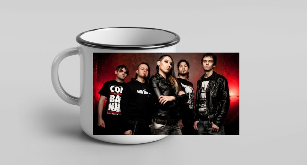 Кружка металлическая эмалированная Louna, Луна №4